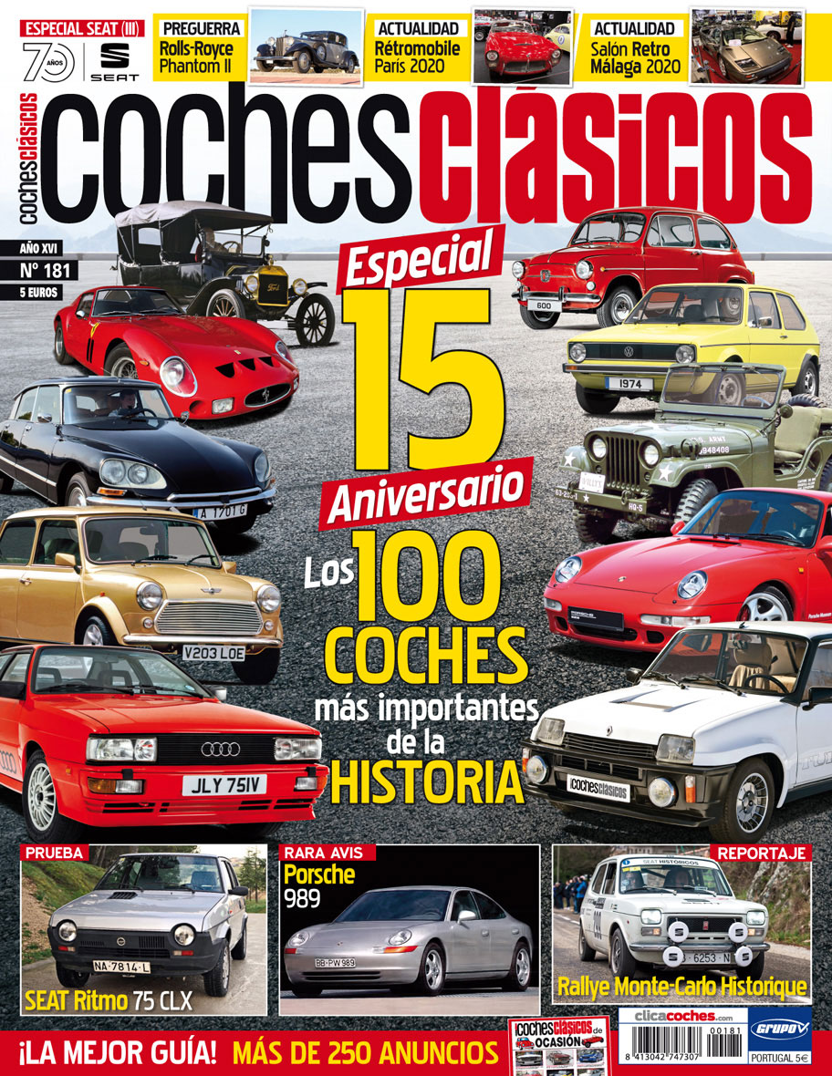 Ya está a la venta el número 181 de la revista Coches Clásicos ...