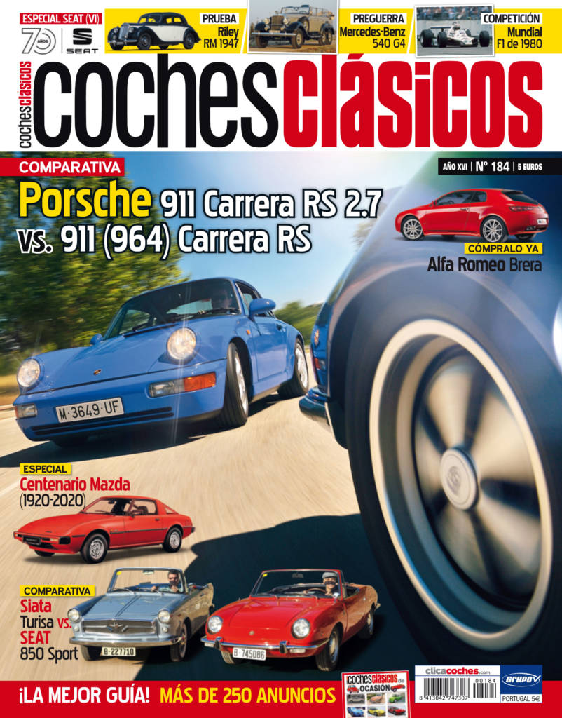 Ya está a la venta el número 184 de la revista Coches Clásicos ...
